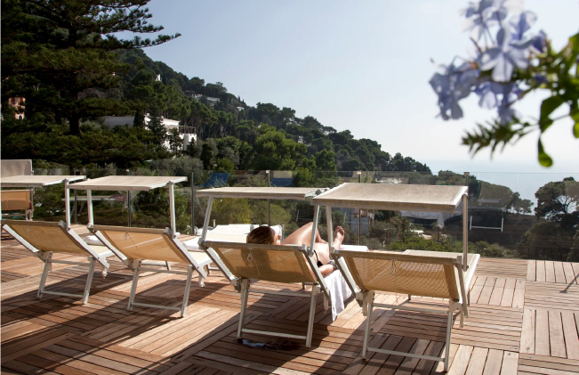 Relaxing Area - Hotel La Floridiana