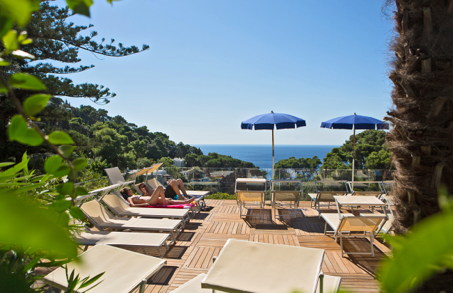 Relaxing Area - Hotel La Floridiana